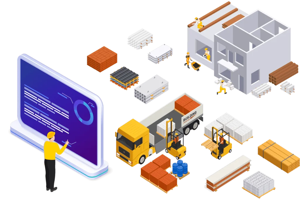 Construction materials management and reception - BrickControl