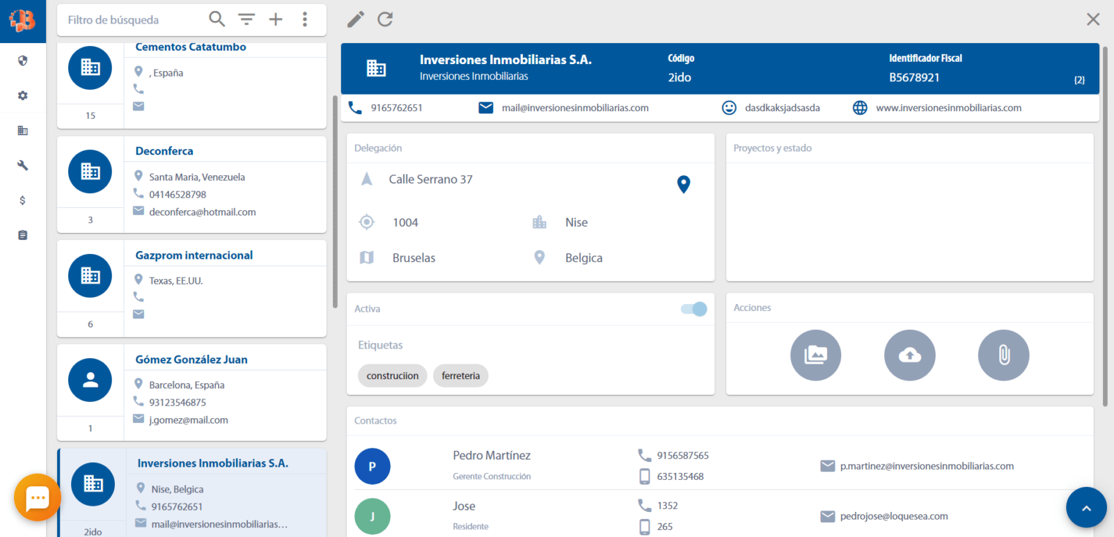 CRM para Constructoras: Gestiona tus Clientes - BrickControl